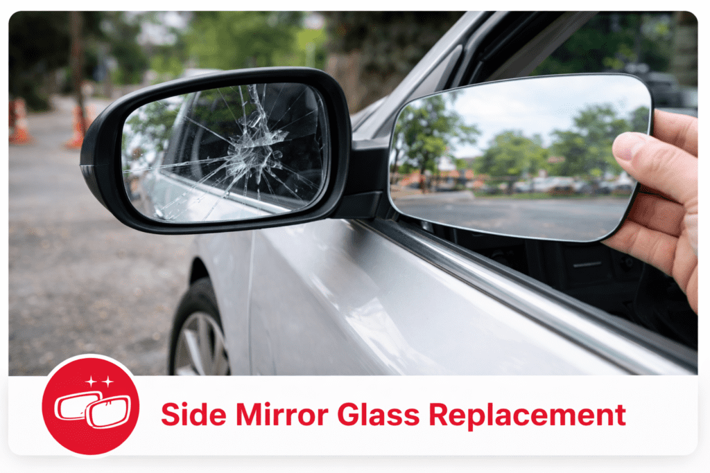 Side Mirror Replacement & for All Makes & Models